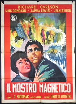 50s Sci-Fi/Horror Poster Collage Images - The Classic Horror Film Board